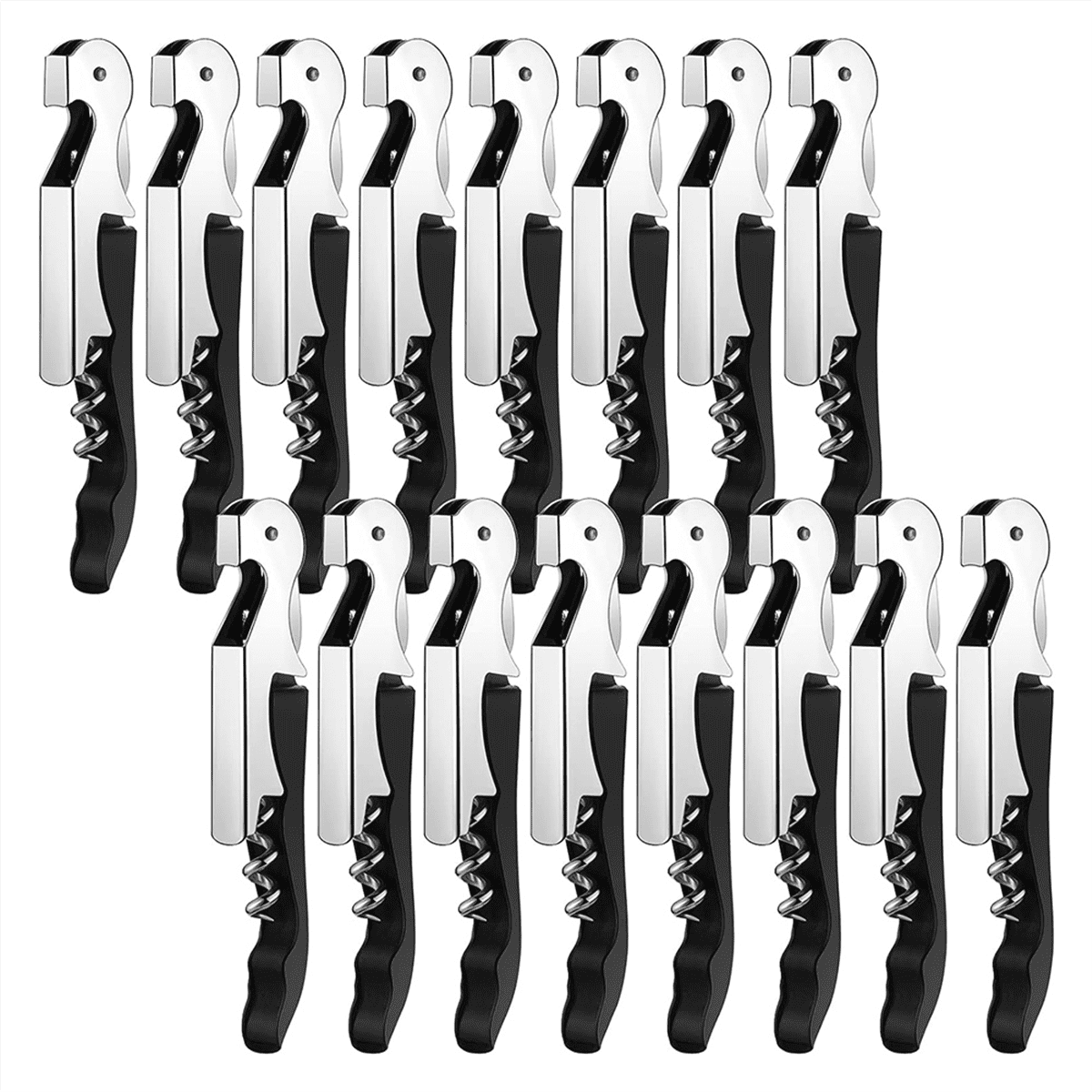 Click here for Unbranded 16 Pieces Wine Keys Opener Black Travel... prices