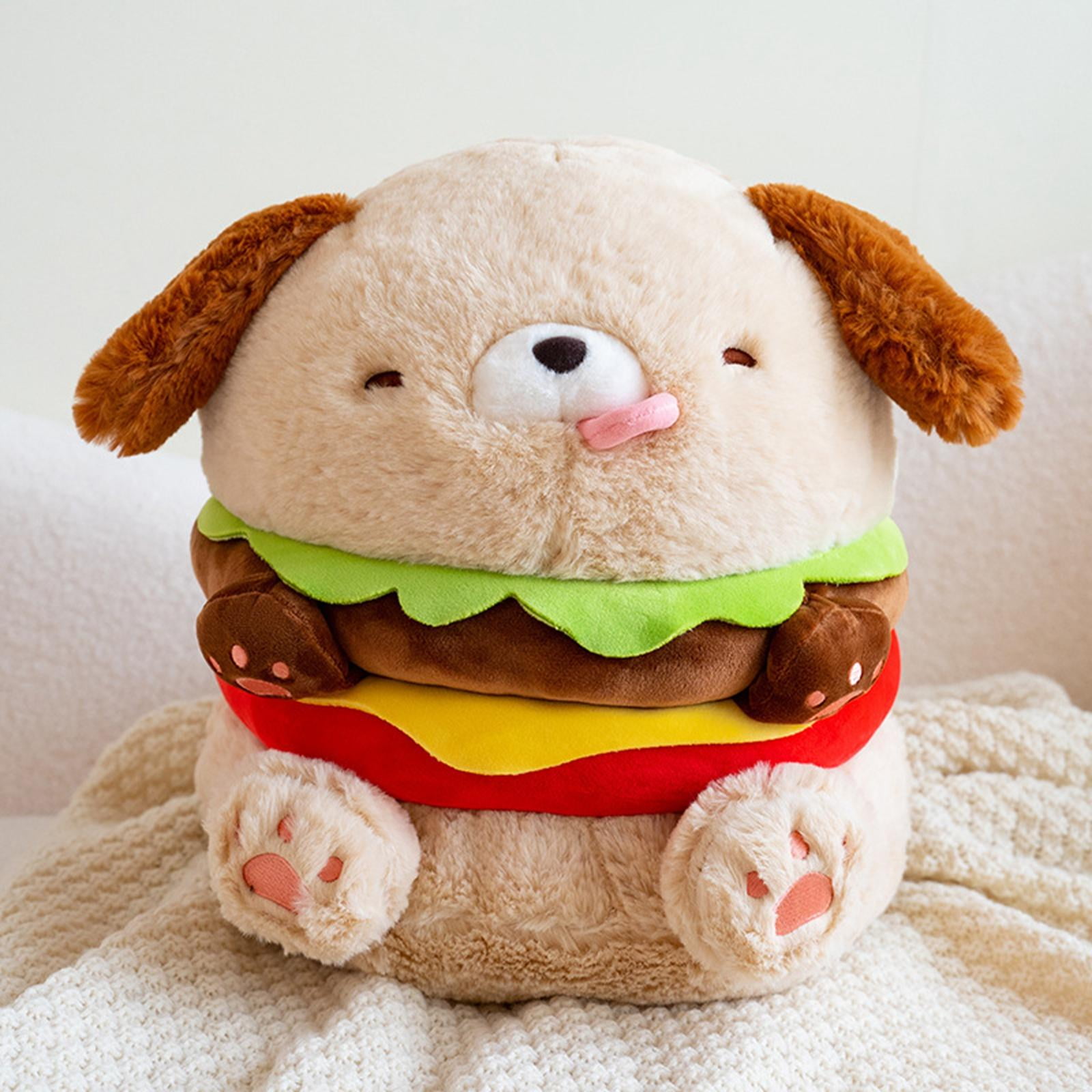 Perro de Peluche Realista Hamburguesa con Queso | Walmart en línea