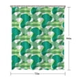 Camouflage Waterproof Polyester Shower Curtain – Mold-Resistant, Quick ...