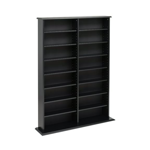 Prepac Double Media Tower - Versatile CD Storage Furniture With ...