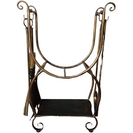 Firewood Rack Firewood Rack，Wrought Iron Large Logs Holders，Firewood ...