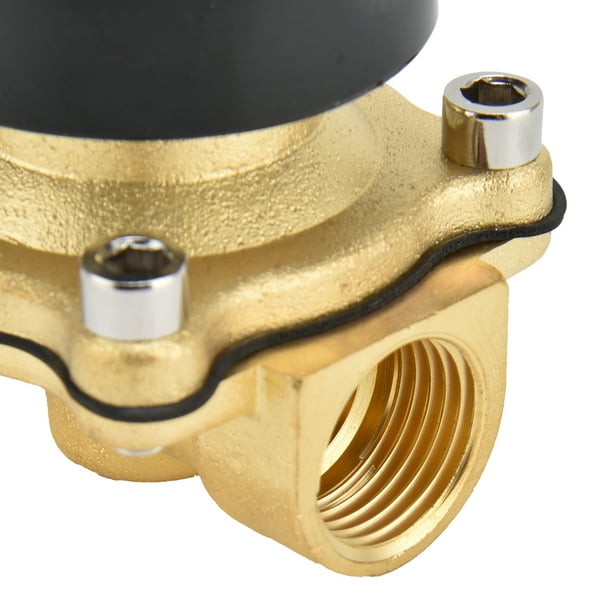 Válvula Solenoide Normalmente Cerrada, 2W‑160‑15 G1/2 in Válvula ...