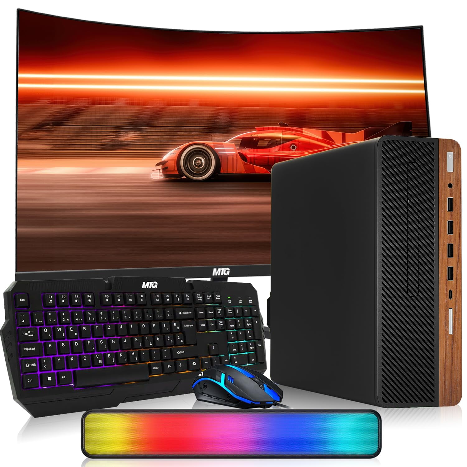 Restored HP Dark Single Premium Desktop Computer PC – AMD Processor ...