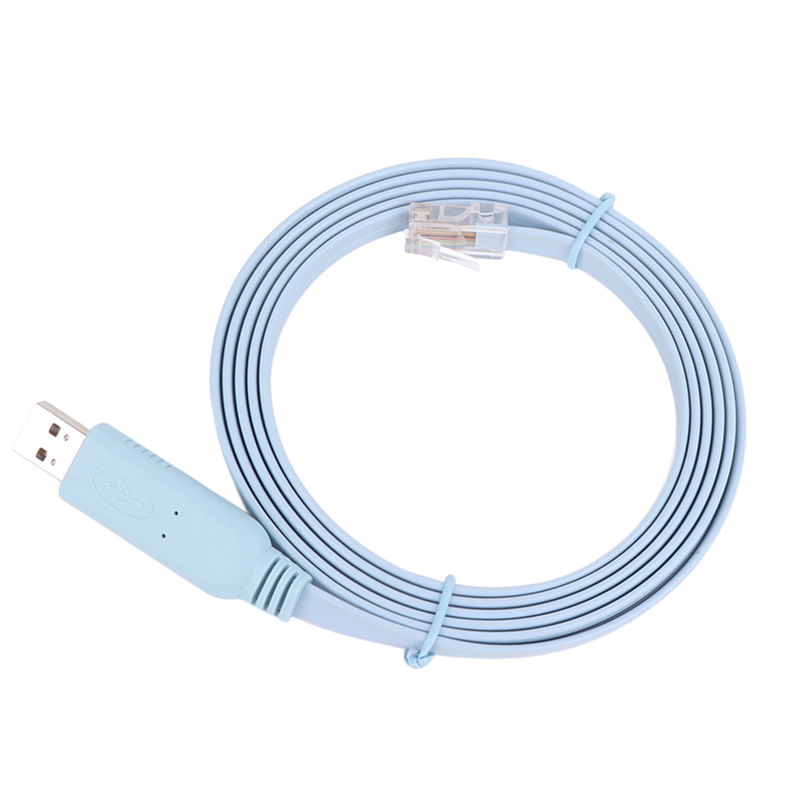 Cable USB a RJ45 Cable de consola USB a RJ45 azul claro 59 pies de ...