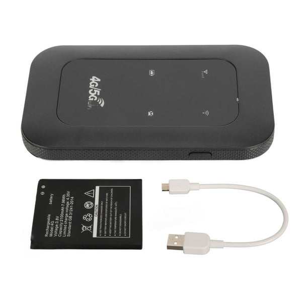 4G LTE Mobile WiFi Hotspot, Compact Rechargeable Fast Support 10 ...
