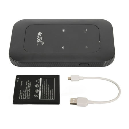 4G Mobile WiFi Hotspot, Mini LTE Portable Router Lightweight 2100mAh ...