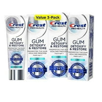 Crest Gum Detox Deep Clean Care Toothpaste, 4.7 Ounce, Pack of 4 ...