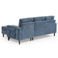 Aukfa 80" Sectional Sofa for Living Room, 3 Seater Couch with ...