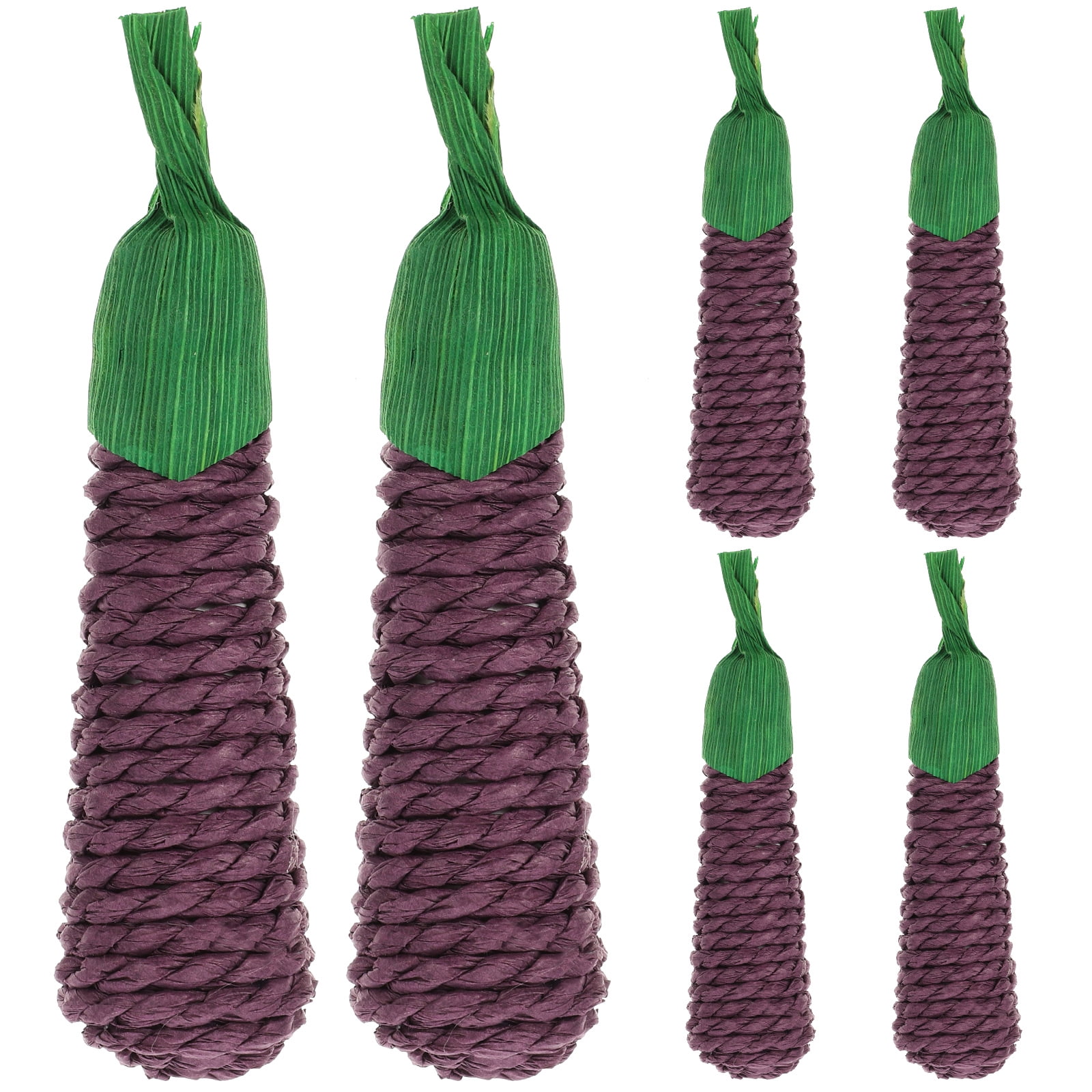 Click here for Oakleem 6pcs Rabbit Molar Eggplant Woven Eggplant... prices