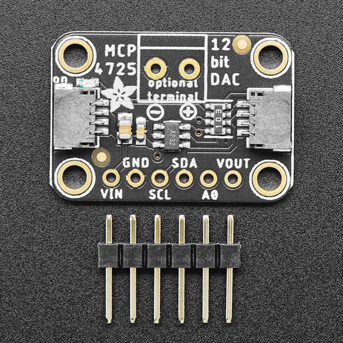 Buy Adafruit MCP4725 Breakout Board - 12-Bit DAC w/I2C Interface Online ...