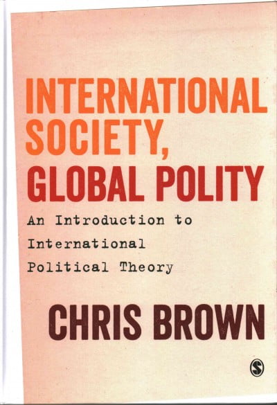 Pre-Owned International Society, Global Polity: An Introduction to ...