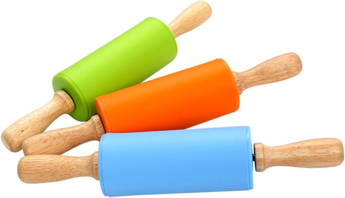 Pizza Roller Kitchen Rolling Rod Kitchen Roller Silica Gel Rolling Pin ...