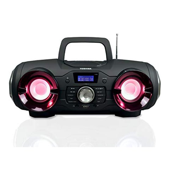 Bluetooth Boombox Lights
