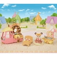Calico Critters Dip Dip Donuts Wagon, Dollhouse Playset with Figure ...