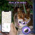 Airtag Cat Collar, Reflective GPS Cat Collar Breakaway with AirTag ...
