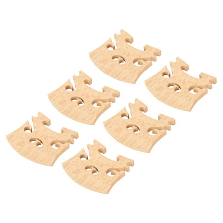 Violin Bridge, Full Size Fiddle Maple Bridge For Replacement | Walmart ...