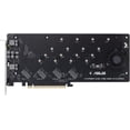 ASUS Hyper M.2 x16 Gen 4 (PCIe 4.0/3.0) Supports 4X M.2 NVMe Devices ...