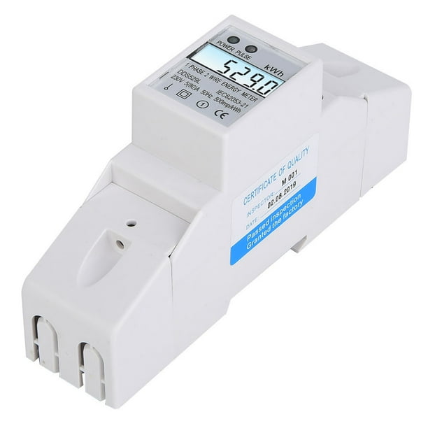 Energy MeterDDS529L Household Energy Meter Multifunction Digital Meter ...