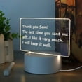 Atmospheres Message Board Night Light with Interactive Writing Surface ...