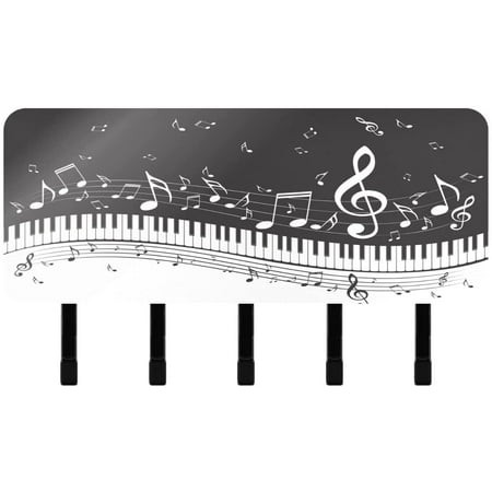 Piano Keys Key Holder for Wall Decorative Mail Organizer Holders Wall ...