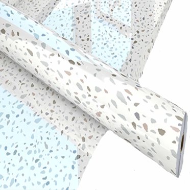 Livelynine 200 x 36 inch Wide Contact Paper Blue Marble Countertop ...