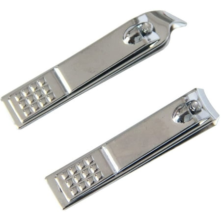 SHTUUYINGG2 Pcs Nail Clippers Set, Stainless Steel Fingernail Clipper ...