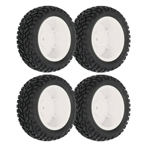 RC Rubber Tires, Rubber Material 1/10 RC Wheels Improve Stability For 1 ...