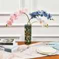 Aztec Geometric Abstract Pattern Vase Flower Vase Clear Unbreakable ...