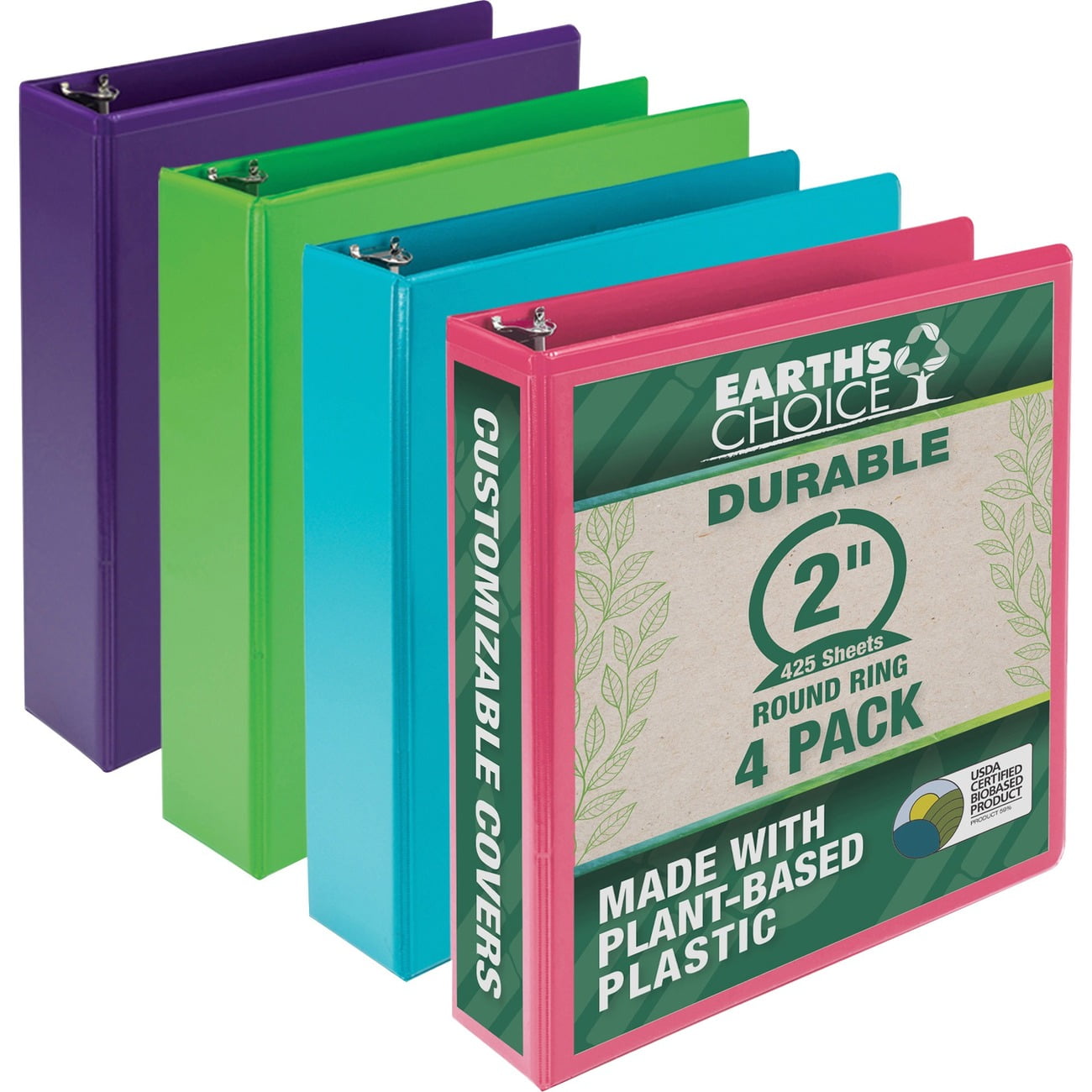 Samsill Earthchoice Durable View Binder - 1 1/2" Binder Capacity ...