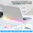Acrylic Laptop Stand,Ergonomic Laptop Stand for Desktop, Computer Stand ...