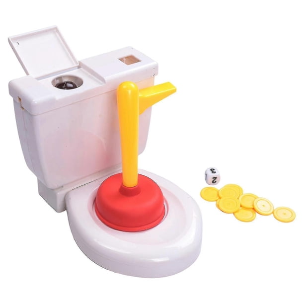 Pooping Toilet Spoof Poop Shoots Toys Funny Poop Toilet Plunger Toy ...