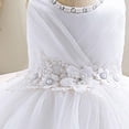 Baby Flower Girl Dress Tulle Wedding Party formal Blush Pink Tutu ...