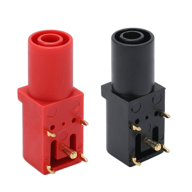 Banana Socket,2Pcs PCB Banana Socket PCB Banana Socket Safety Banana ...