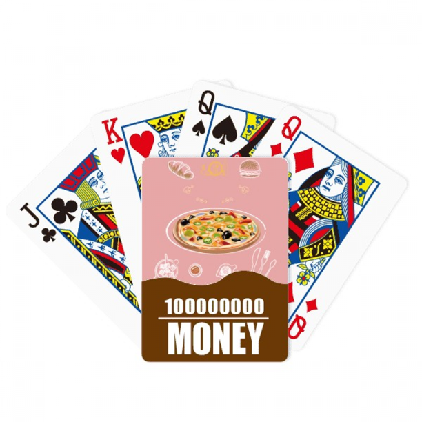 Assorted Italy Tomato Foods Pizza Poker Playing Card Funny Hand Game ...