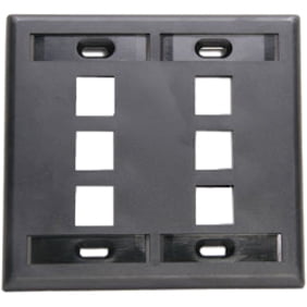Leviton QuickPort Faceplate - Walmart.com