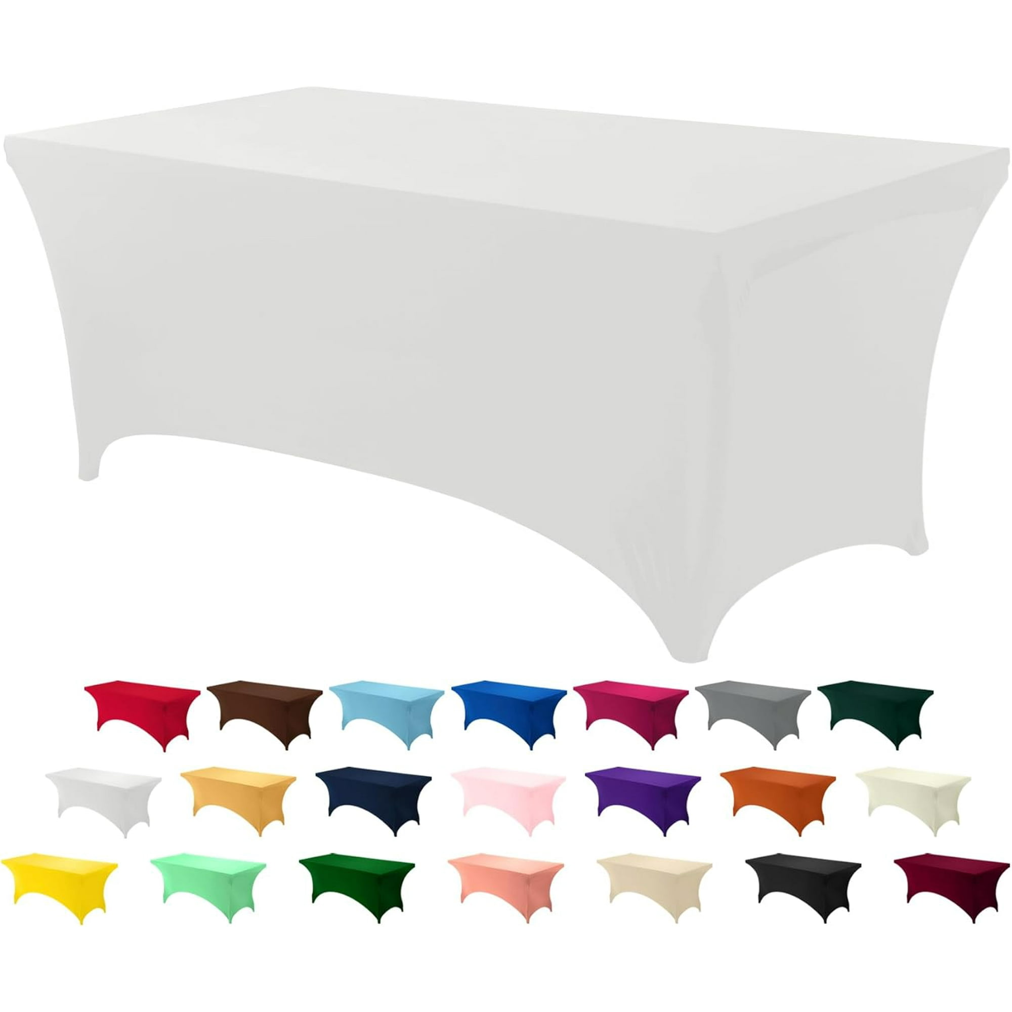 Click here for Unbranded Utopia Kitchen 6ft Spandex Tablecloth [1... prices