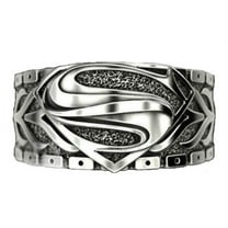 DC Comics Superman Men's Stainless Steel Logo Ring, Size 10 - Walmart.com