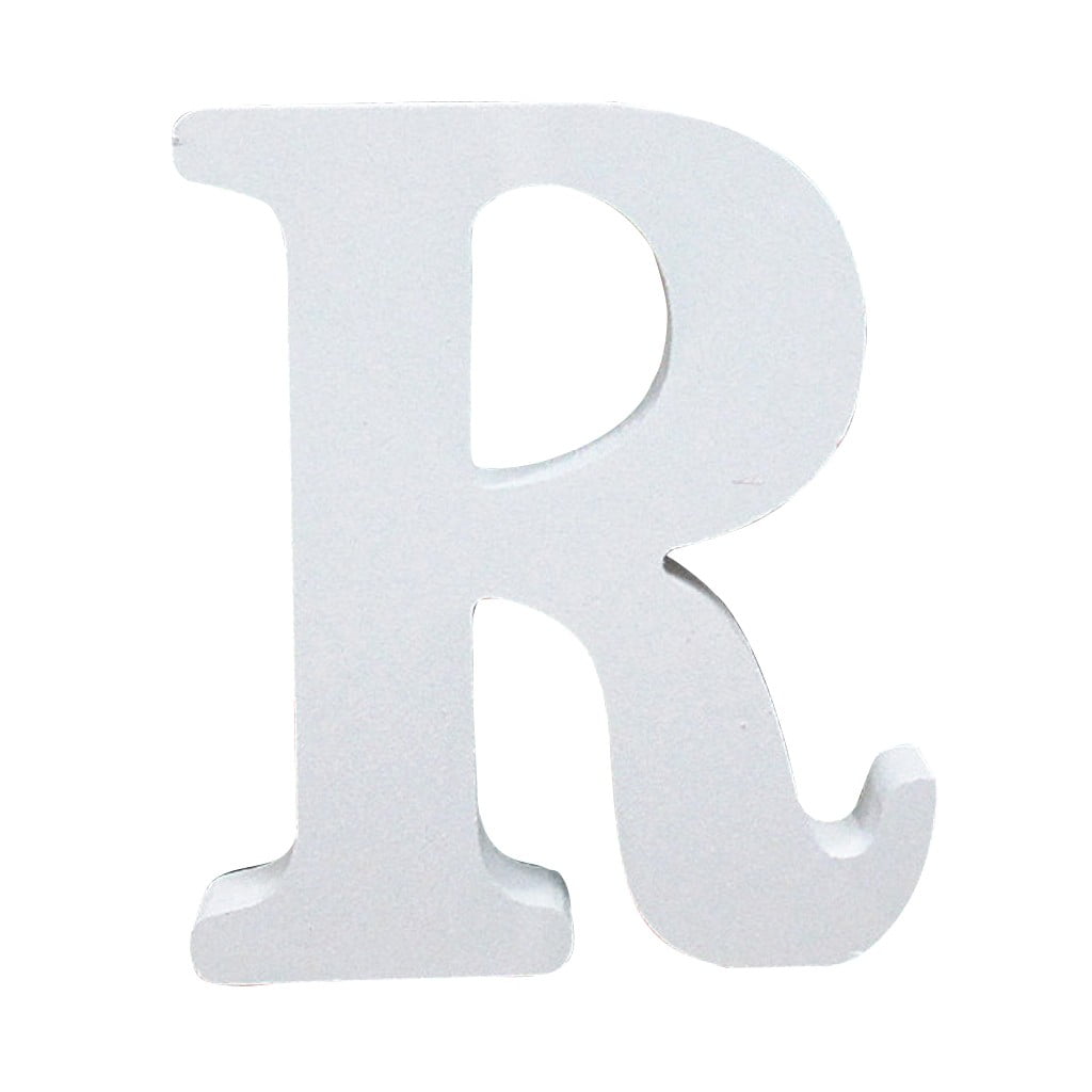 mnjin wood wooden letters log alphabet wedding birthday party home ...