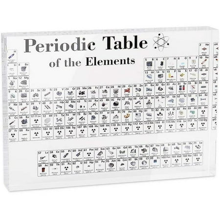 Periodic Table Of The Chemical Elements Made Of Acrylic, Periodic Table Representation ...