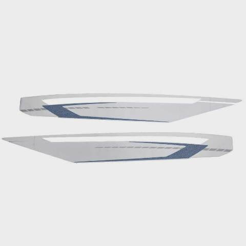 Chaparral Boat Hull Decals 14.02801 | Vortex H2O White Blue (Set of 2 ...