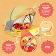 Mambobaby Baby Pool Float with 3D Canopy- Yellow - Walmart.com