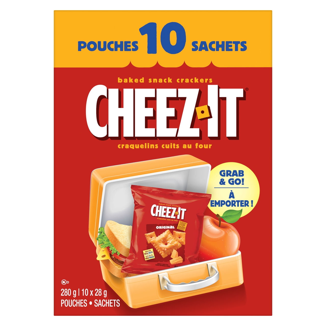 Click here for Cheez-It Baked Snack Crackers Original 28g  10 Cou... prices
