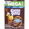 Cocoa Puffs, Chocolatey Breakfast Cereal, Made with Whole Grains, Mega ...