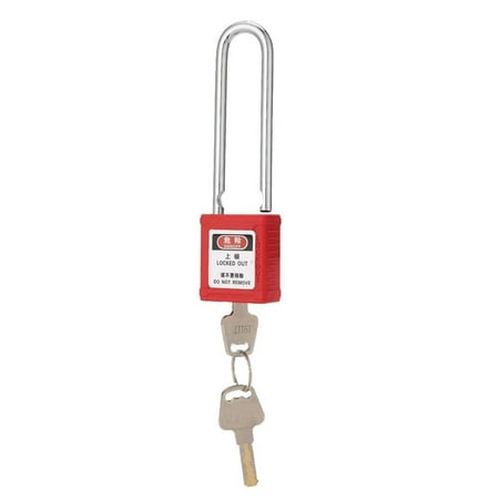 Steel Long Insulated Beam Padlock Lockout Industrial Lockout Lock Metal ...