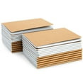 24-Pack Kraft Paper Notebooks A6 Size, 4x6 in Writing Journal with 80 ...
