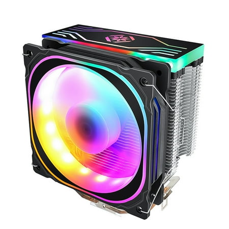 120mm 4-pin rgb cooling fan, 4-pin pwm speed control fan / cpu ...