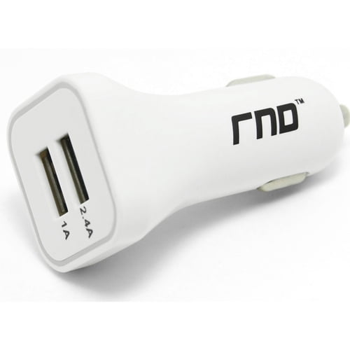 RND Dual 3.4A (fast) USB car charger for Apple iPhone, iPad Air / mini ...