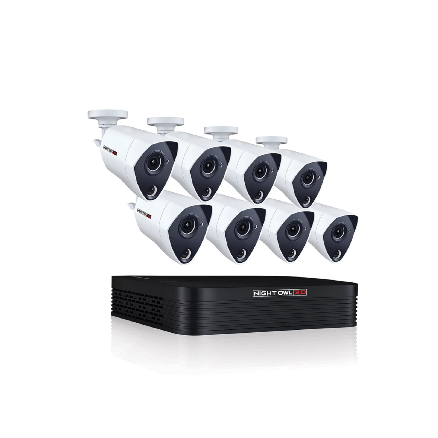 Night Owl 8 Channel 8 Camera Extreme Security System - Walmart.com ...