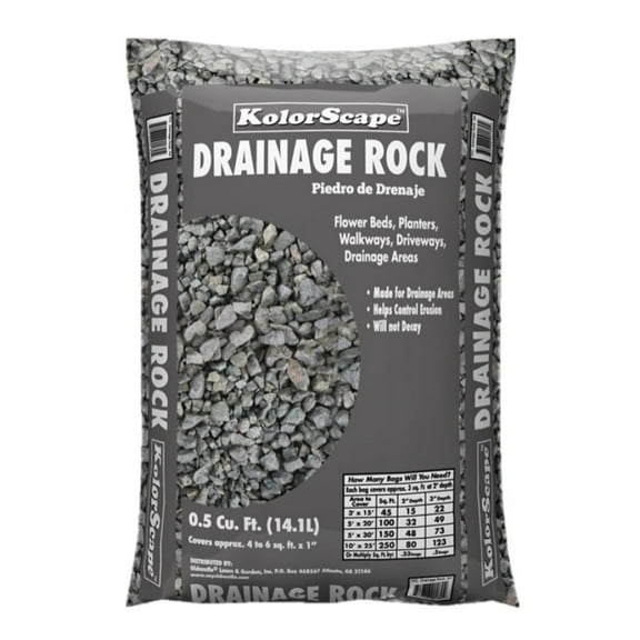 Kolorscape Brown Decorative Stone, Pea Gravel, 0.5 cu ft, 50 lb ...