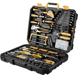 DEKO 198 Piece Home Repair Tool Kit, Wrench Plastic Toolbox with ...
